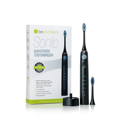 Beconfident Sonic Whitening Toothbrush Matte Black/ Rose Gold